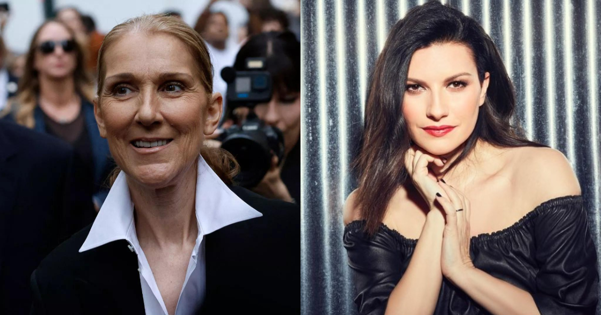La emoción de Laura Pausini al ver a Céline Dion en París 2024 - m360.cl