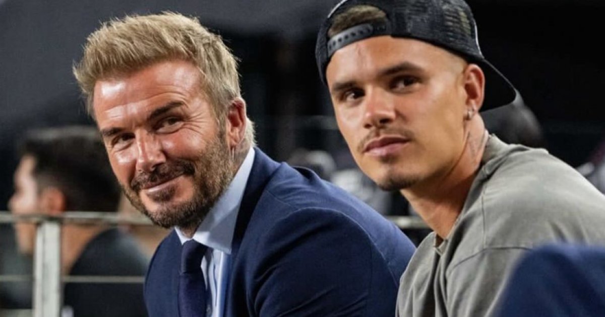 Romeo Beckham fue fichado como modelo de prestigiosa agencia parisina ...